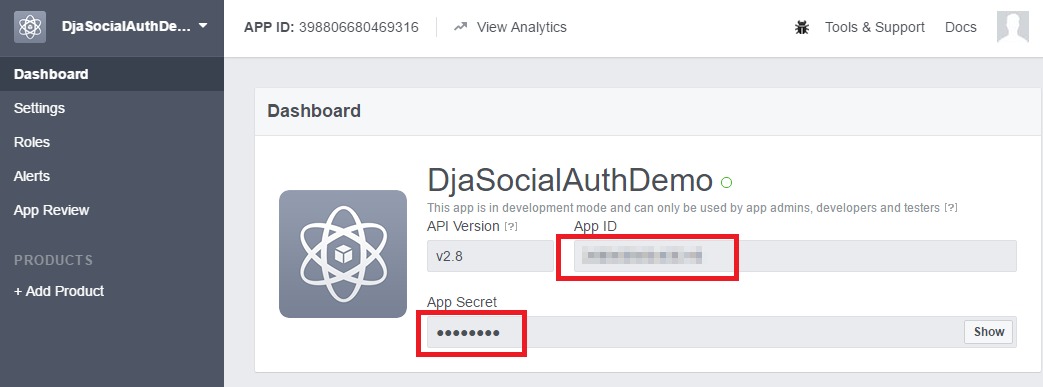 Django Social Auth Demo 